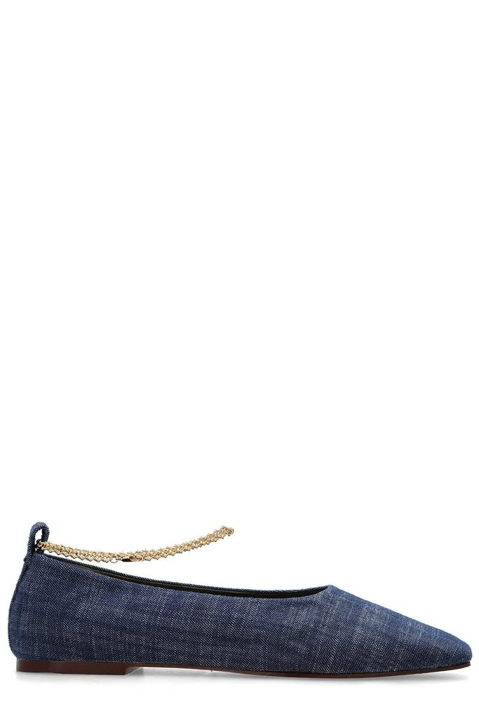 Maria Luca Maria Luca Chain Accent Ballet Flats - Fashion Accessories ...