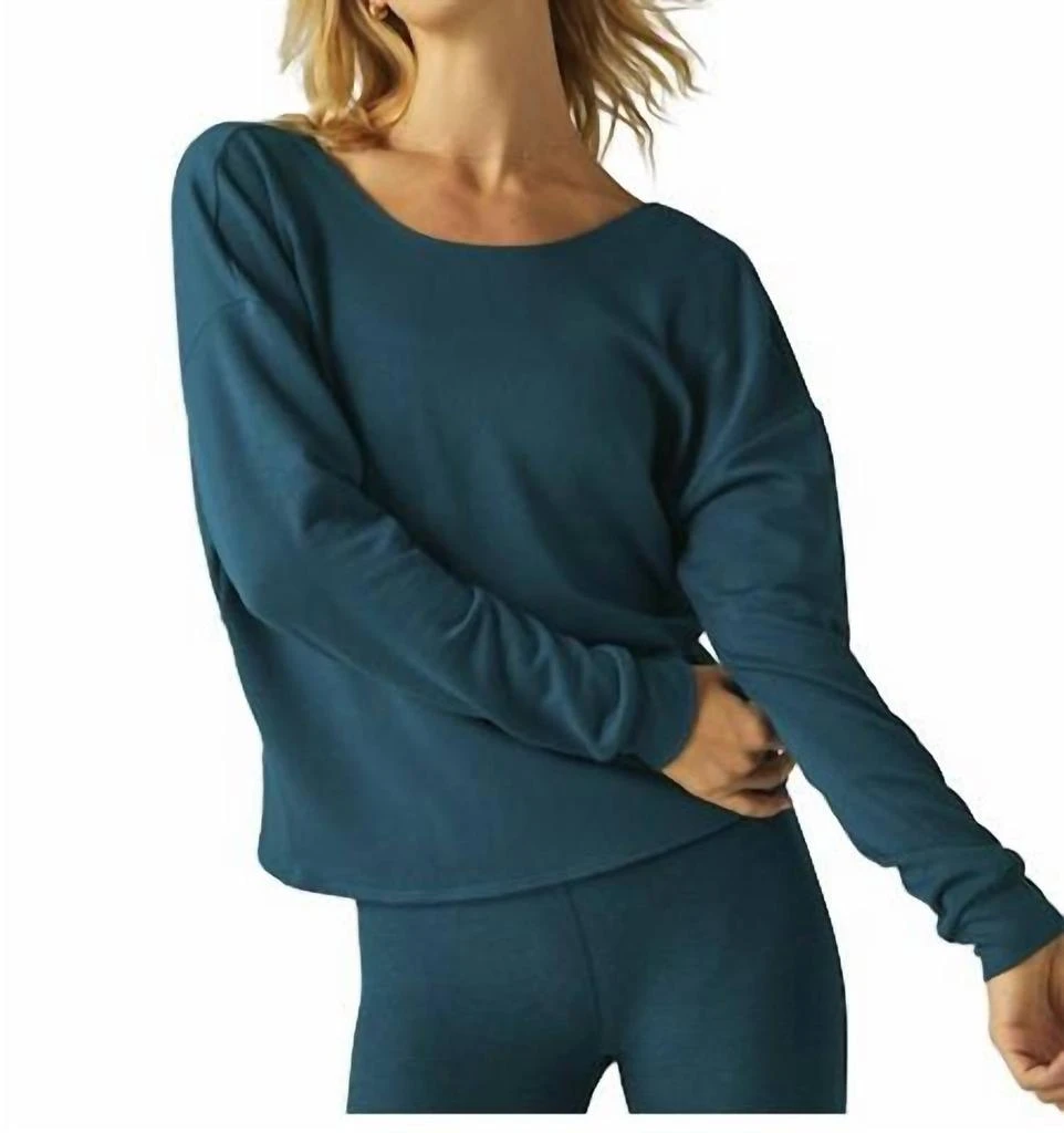 Beyond Yoga - Plot Twist Reversible Pullover – On Sale Now with Up to ...