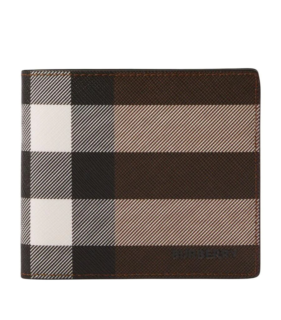 Burberry Check Bifold Coin Wallet - Bags - BeyondStyle