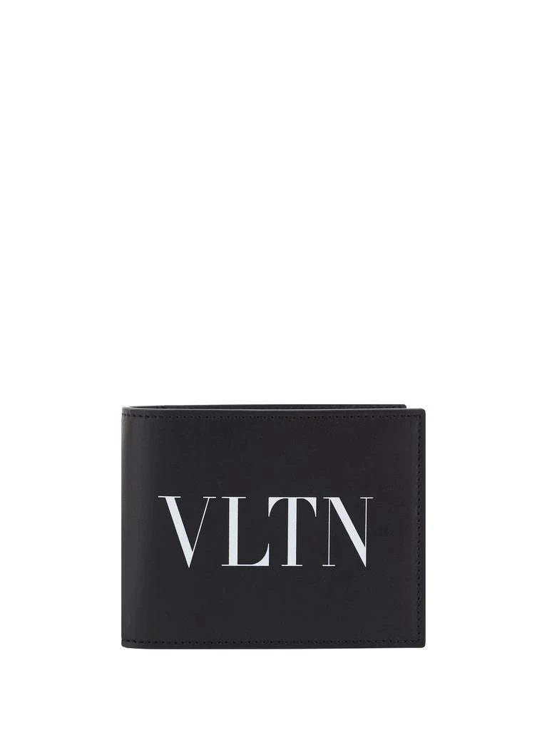 Shop Valentino VLTN Logo Printed Bi-Fold Wallet on Sale at BeyondStyle ...