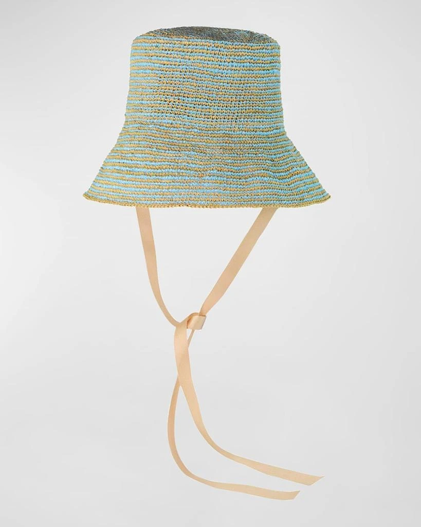 Sensi Studio Striped Crochet Lampshade Hat - Hats - Free Shipping ...