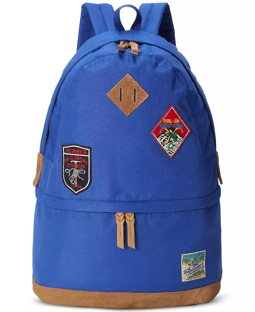 Polo Ralph Lauren Men's Ranger Suede-Trim Backpack - Backpacks - Free ...