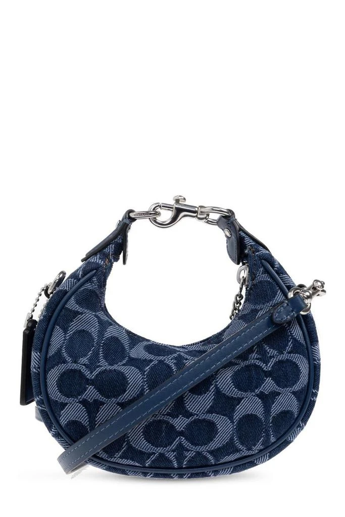Shop Coach Jonie Logo Printed Denim Crossbody Bag on Sale at ...