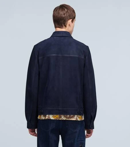 Prada Suede leather jacket - Jackets - Free Shipping - BeyondStyle