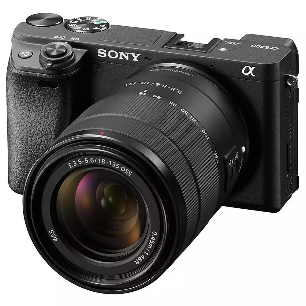Alpha a6400 Mirrorless Camera with 18-135mm f/3.5-5.6 OSS Lens – On ...