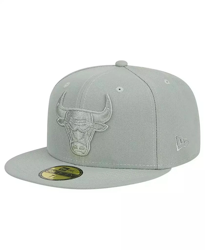 New Era Men's Light Green Chicago Bulls Sage Color Pack 59FIFTY Fitted ...