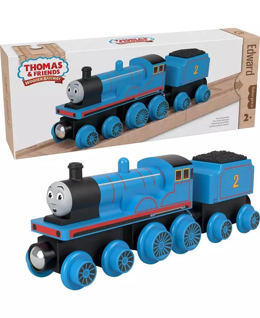 Fisher Price Thomas and Friends Wooden Railway, Edward Engine and Coal ...