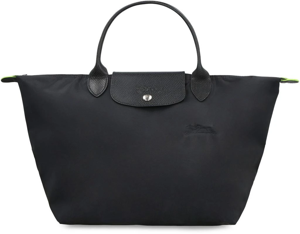 Longchamp Longchamp Le Pliage Logo Embroidered Medium Tote Bag - Tote ...
