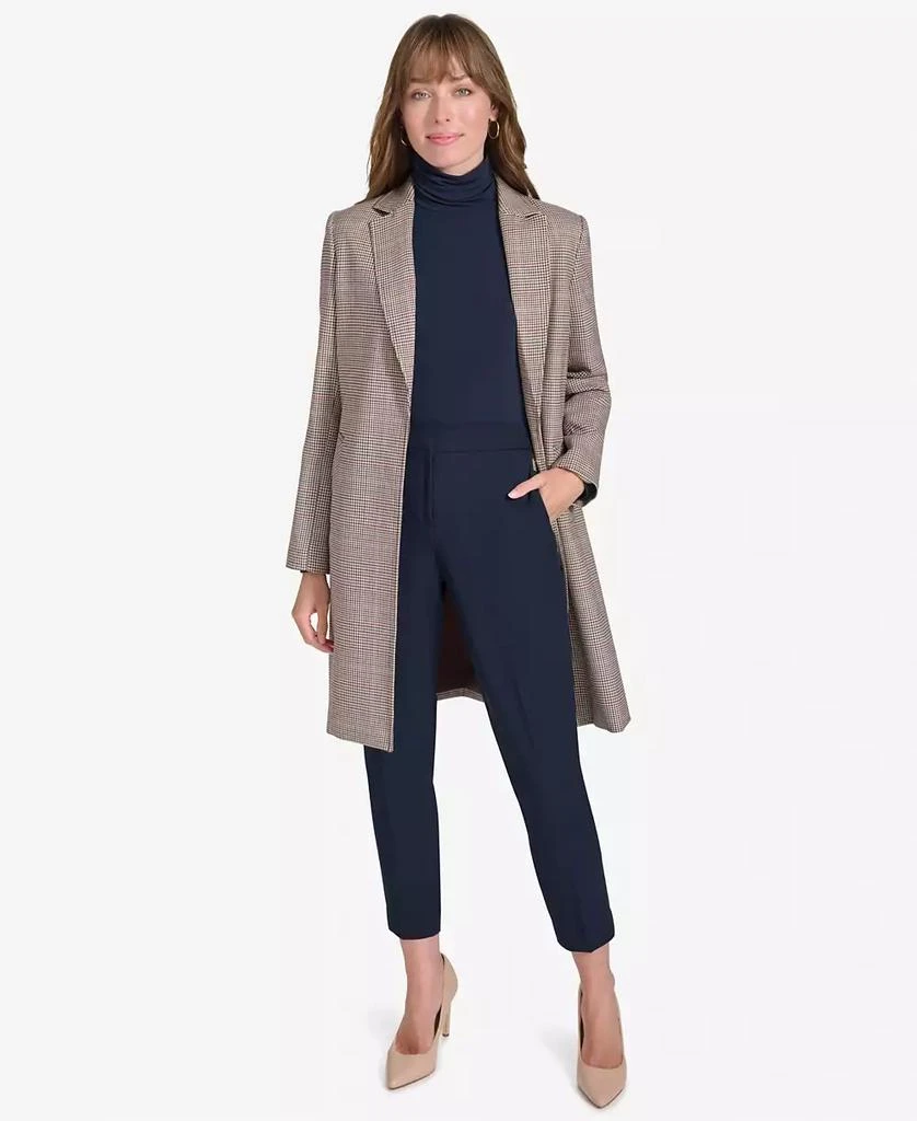 Tommy Hilfiger Women's Hillside Plaid Open-Front Topper - Jackets ...
