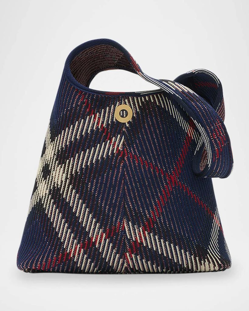 Shop Small Check Knit Shoulder Bag on Sale at BeyondStyle – Get 31% Off ...