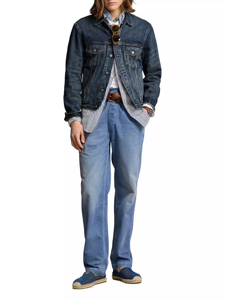 Polo Ralph Lauren Faded Denim Trucker Jacket - Shorts - Free Shipping - BeyondStyle