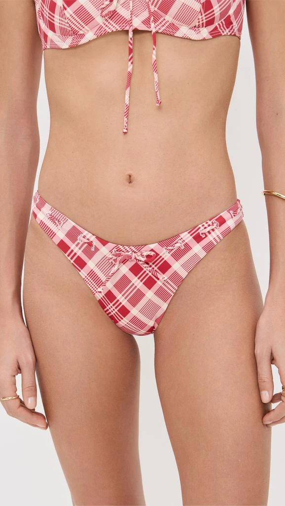 Frankies Bikinis x Bella Hadid Dove Bikini Bottoms - Swimwear - Free Shipping - BeyondStyle