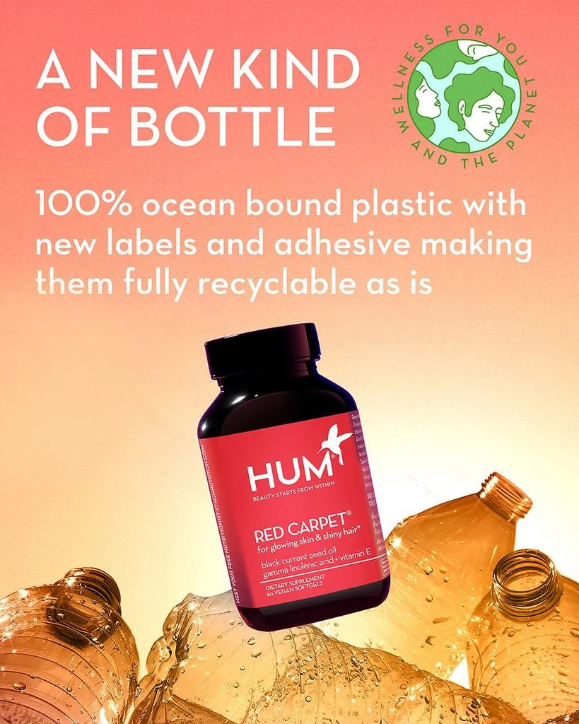 HUM Nutrition Red Carpet® Skin Hydration Supplement - Free Shipping ...