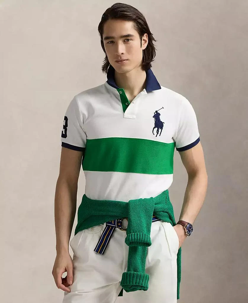 Men's Custom Slim Fit Big Pony Mesh Polo Shirt – On Sale Now with Up to 44% Off | Discover ...