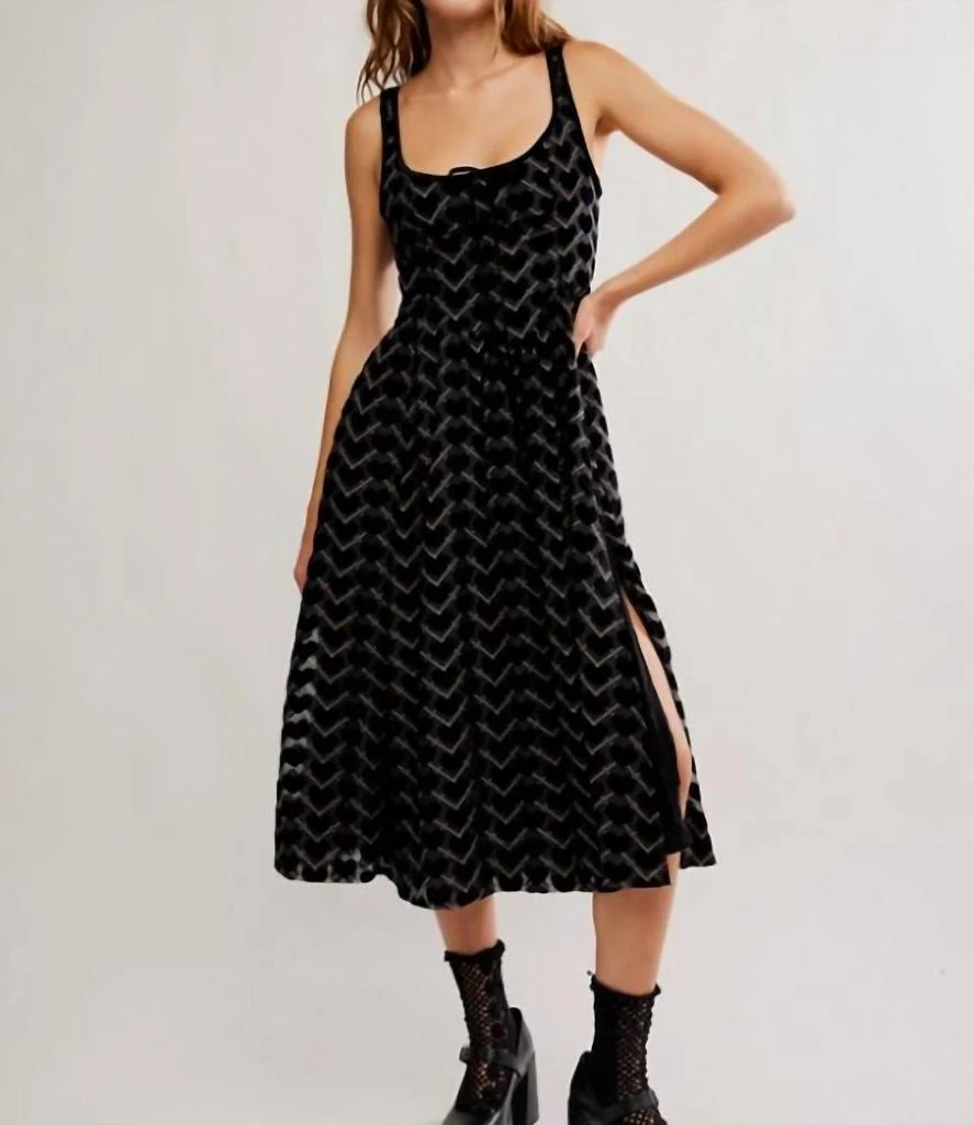 Shop Free People - Freya Heart Midi Dress on Sale at BeyondStyle – Get ...