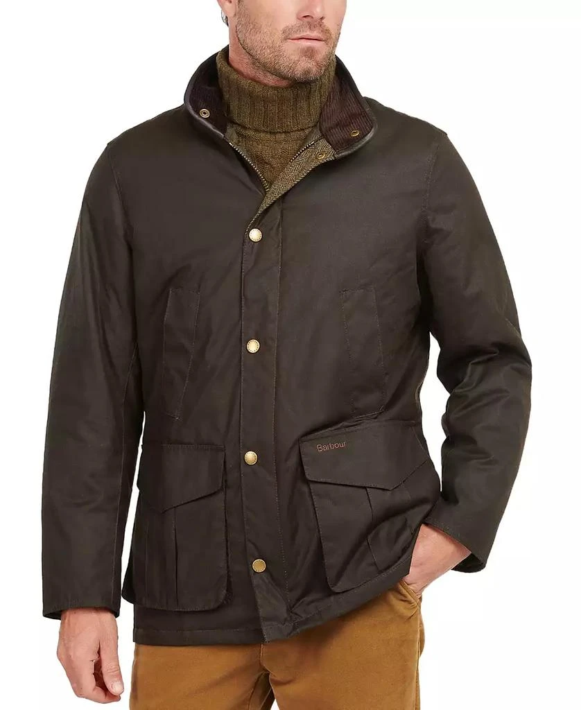 Barbour Men's Hereford Waxed Cotton Jacket - Jackets - Free Shipping ...