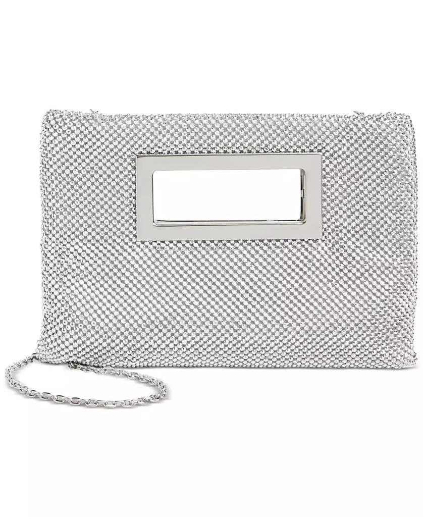 INC International Judy Diamond Mesh Clutch, Created for Macy's - Tote ...