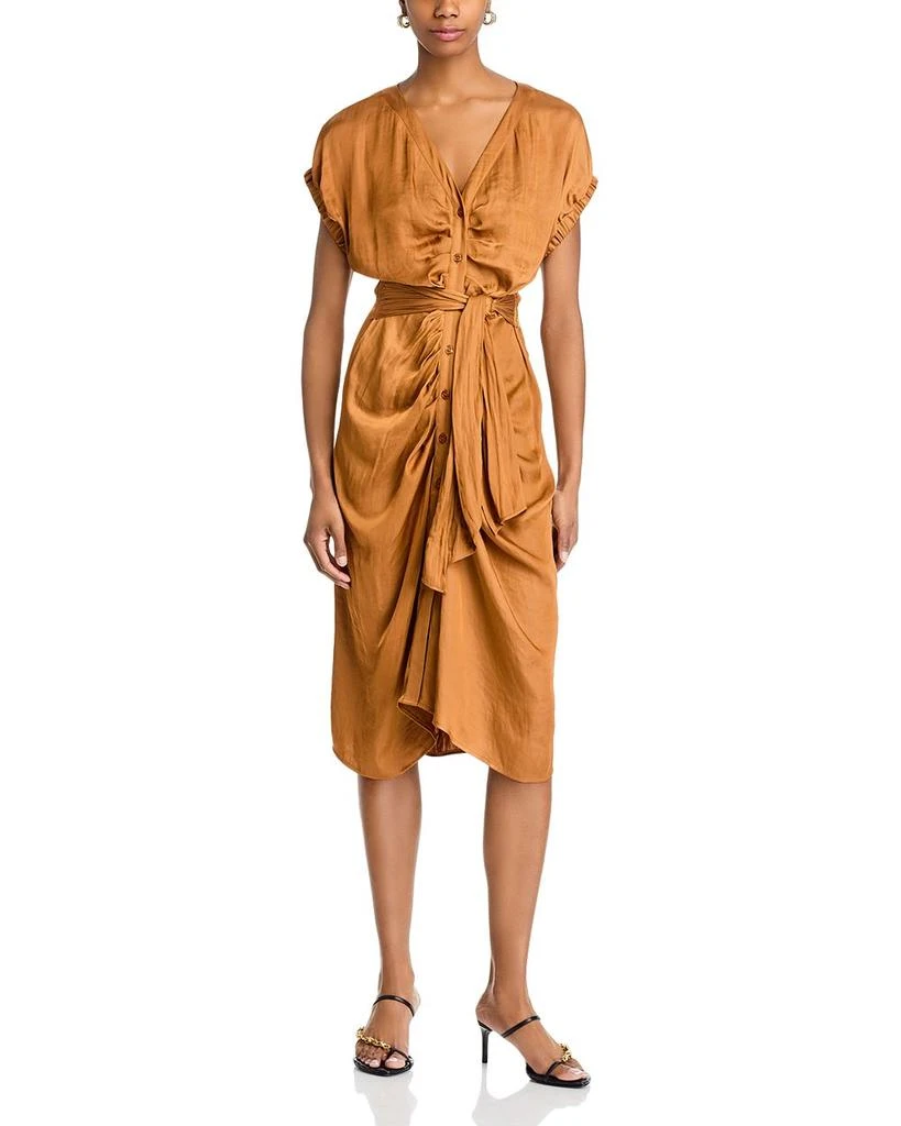 STEVE MADDEN Bruno Tie Waist Dress - Dresses & Skirts - Free Shipping - BeyondStyle