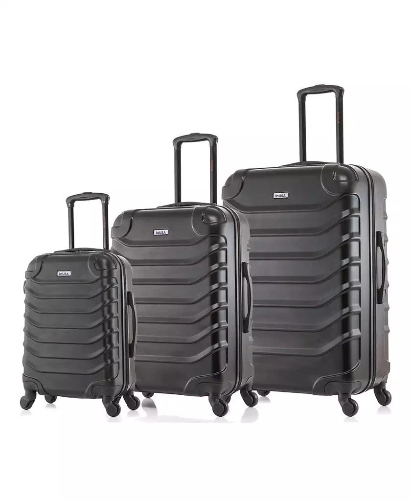 InUSA Endurance Lightweight Hardside Spinner Luggage Set, 3 piece ...