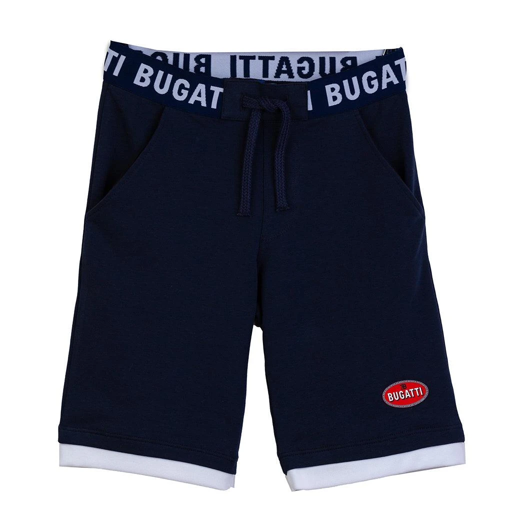 Bugatti Navy Logo Shorts - Kid's Clothing - Free Shipping - BeyondStyle