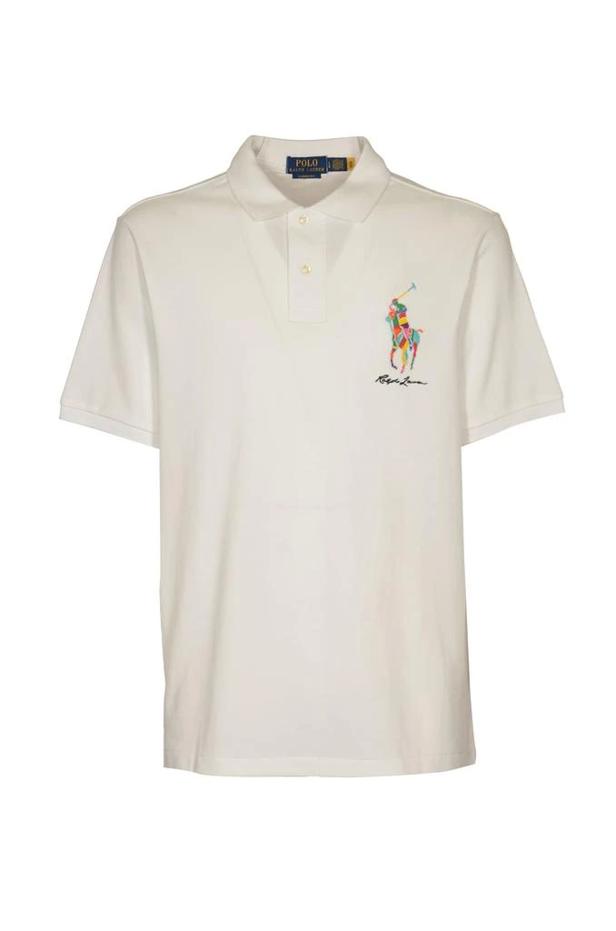 Ralph Lauren Signature Logo Embroidered Polo Shirt - Polo Shirts ...