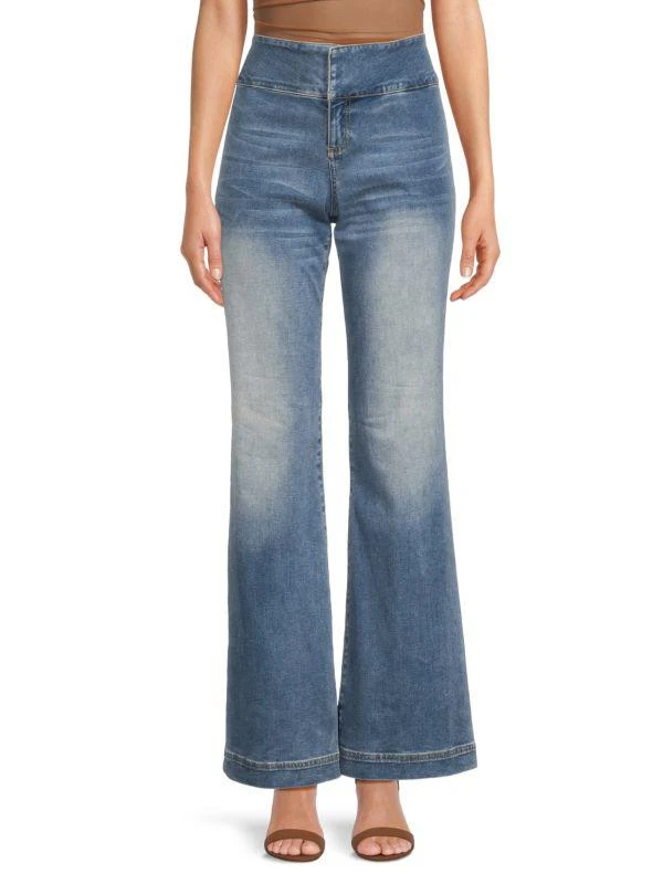 Alice + Olivia Flare Jeans - Jeans - Free Shipping - BeyondStyle