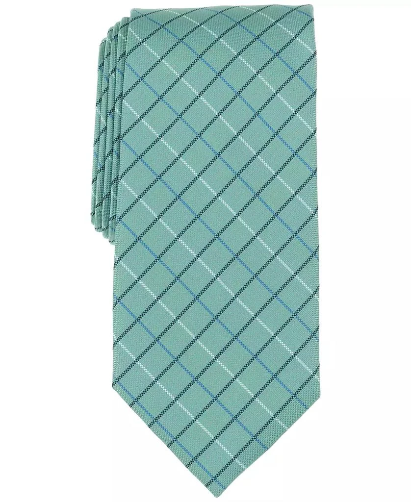 Club Room Men's Quaise Classic Grid Print Tie, Exclusively at Macy's ...