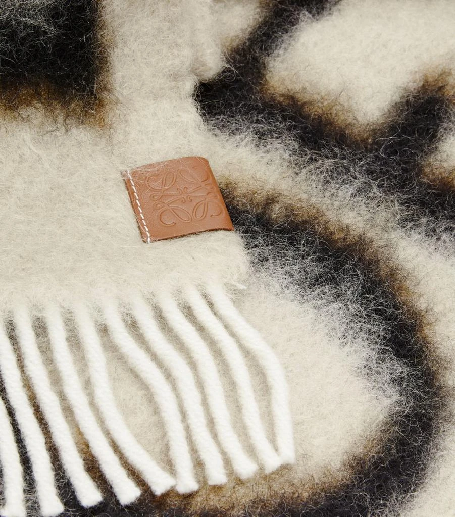 Loewe Wool-Blend Logo Scarf - Scarves - BeyondStyle