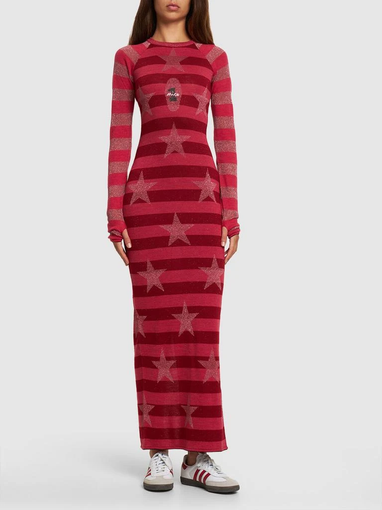 CORMIO Shunsuke Embroidered Long Knit Dress - Dresses & Skirts ...