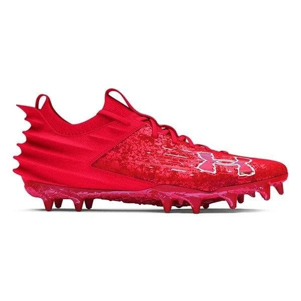 Shop Blur Smoke Suede 2.0 MC 3027978-600 Men Red Football Cleats ...