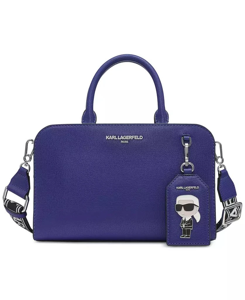 Karl Lagerfeld Paris Maybelle Medium Satchel - Crossbody Bags - Free ...