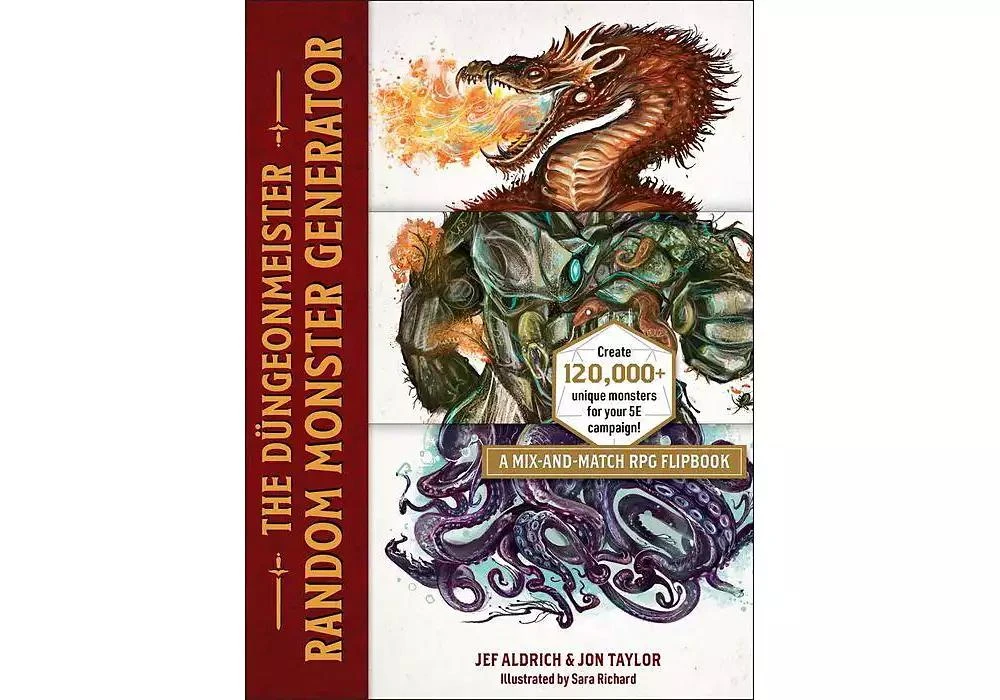 Barnes & Noble the Dungeon master Random Monster Generator: A Mix-and ...