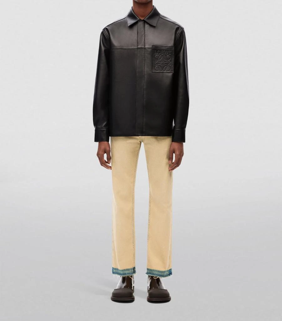 Loewe Leather Jacket - Jackets - BeyondStyle
