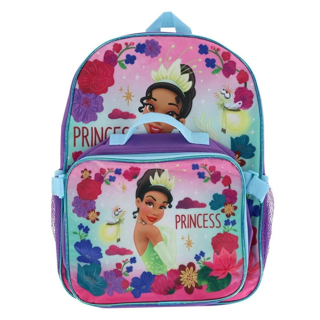 Girls 16 inch Princess Tiana Backpack and Lunchbag Set – On Sale Now ...