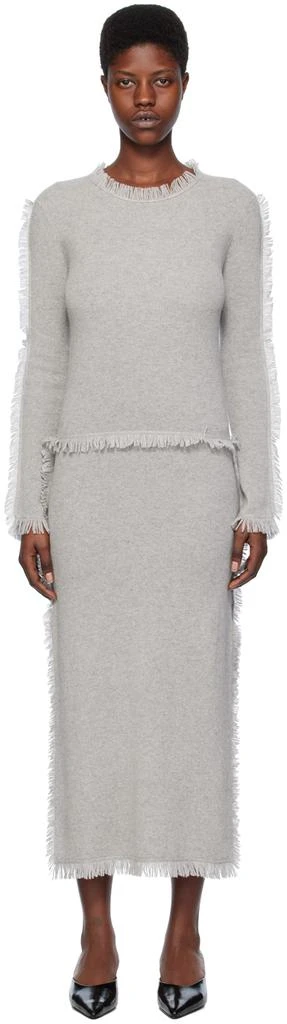 Lisa Yang Gray Jordyn Maxi Dress - Dresses & Skirts - Free Shipping ...