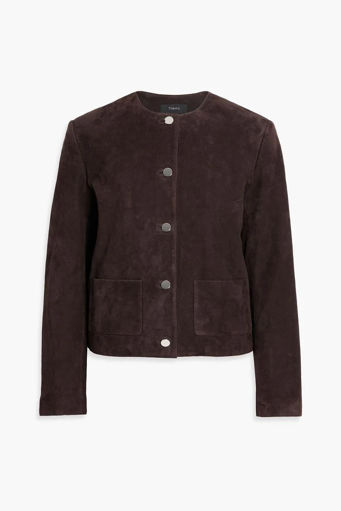 THEORY Suede jacket - Jackets - Free Shipping - BeyondStyle