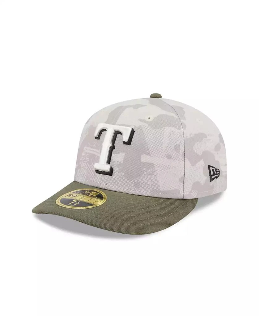 New Era Men's Light Beige/Olive Texas Rangers 2025 Armed Forces Day Low ...