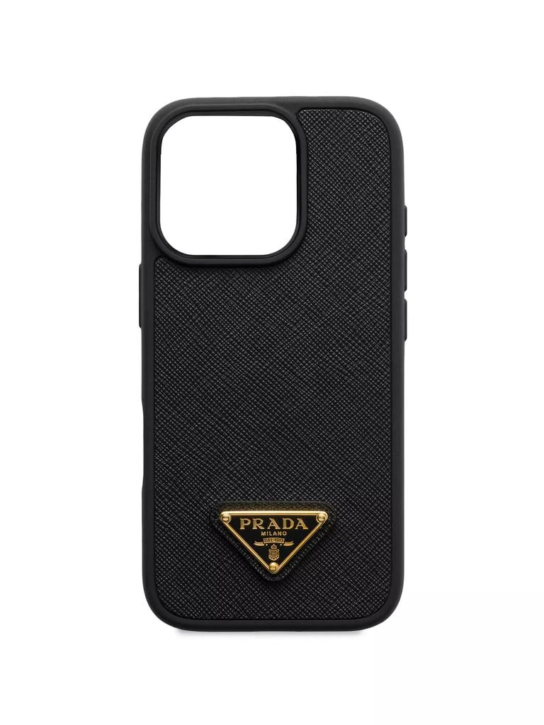 Prada Saffiano Leather Case for Iphone 16 Pro - Free Shipping - BeyondStyle