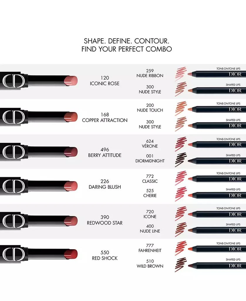 Dior Rouge On Stage Lipstick - Cosmetics - BeyondStyle
