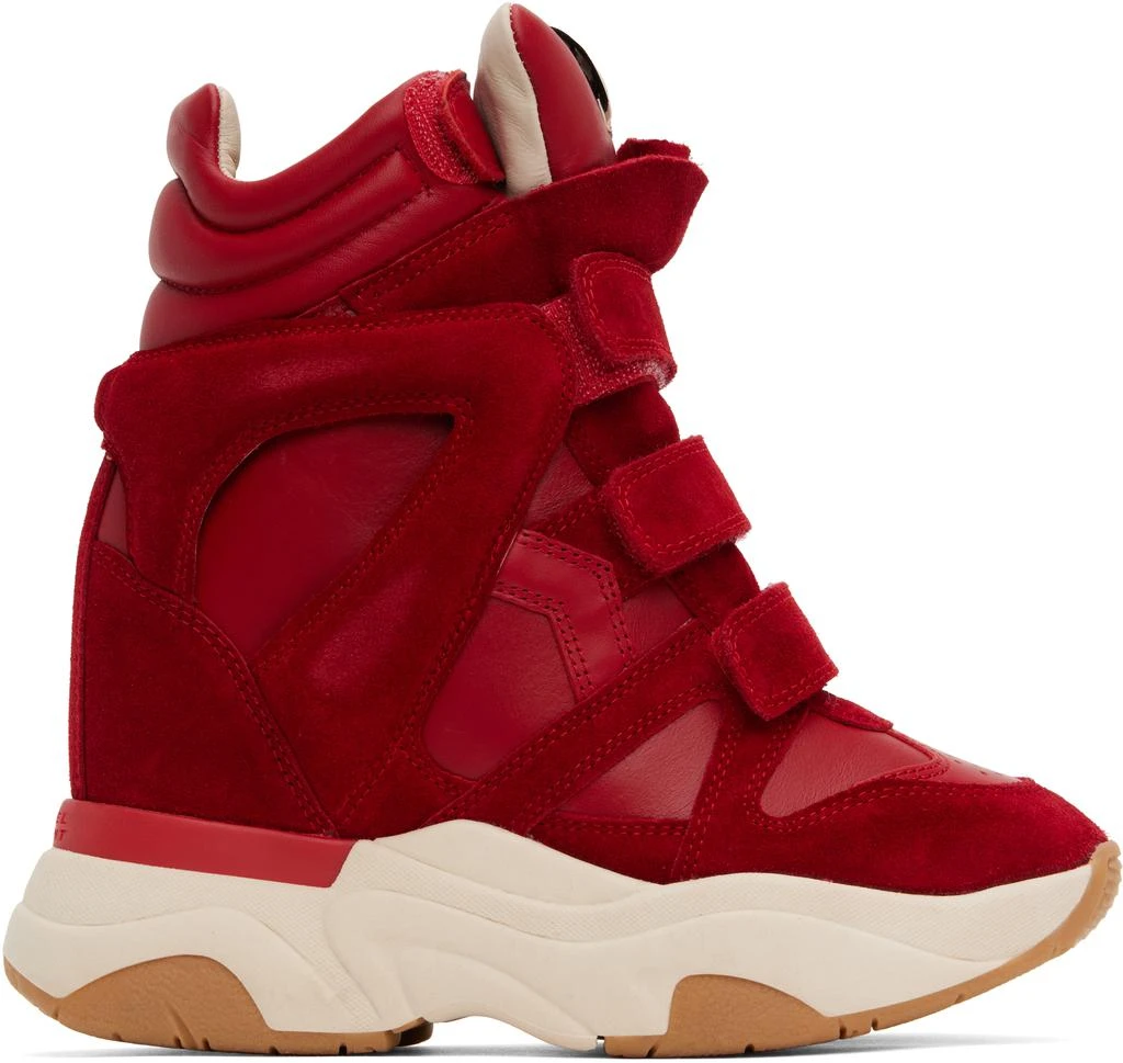 Isabel Marant Red Balskee Sneakers - Casual Shoes - BeyondStyle