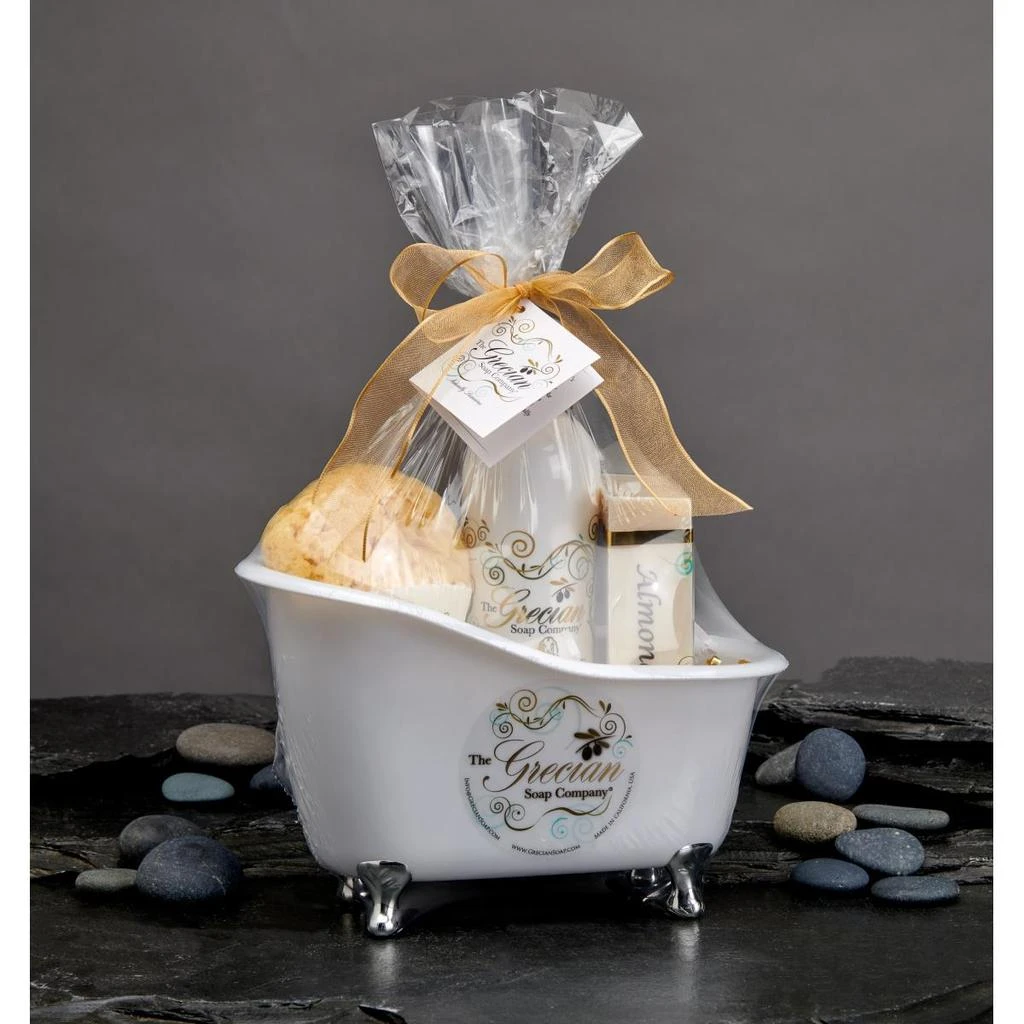 Greciansoap 2 oz Plumeria Bath Tub Gift Set - Body Care - BeyondStyle