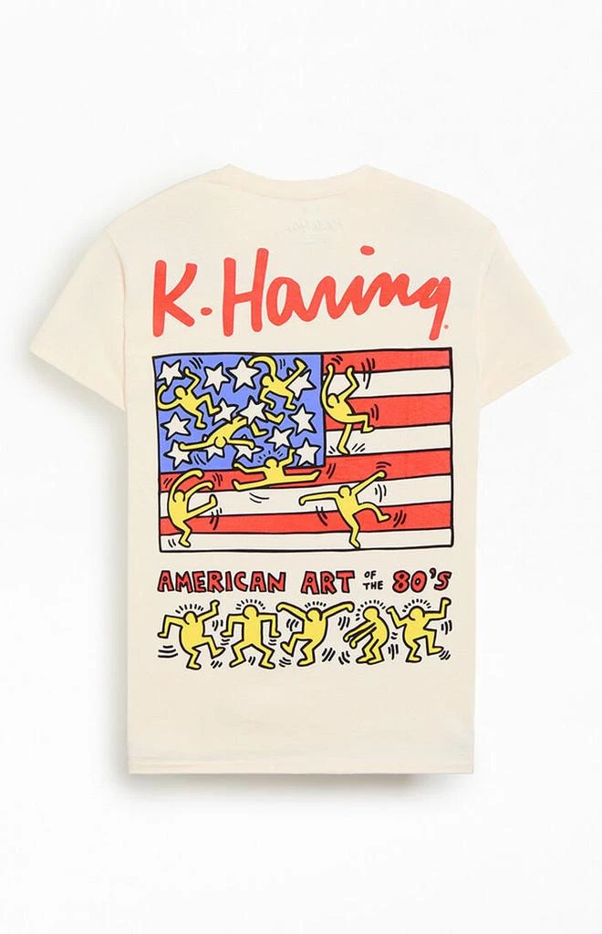 null Keith Haring USA Flag T-Shirt - T-Shirts - Free Shipping - BeyondStyle