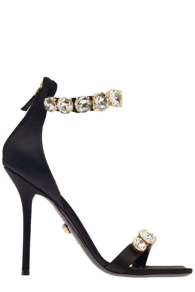Versace Versace Embellished Square Toe Sandals - Shoes - Free Shipping ...
