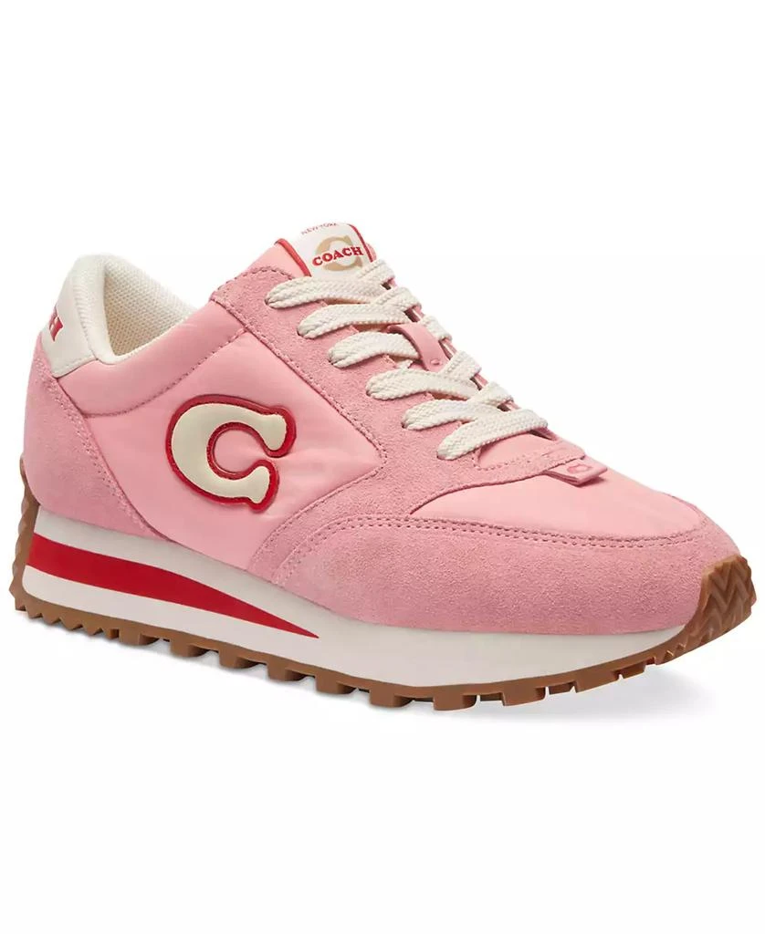 Coach Women's Runner "C" Lace Up Jogger Sneakers - Free Shipping ...