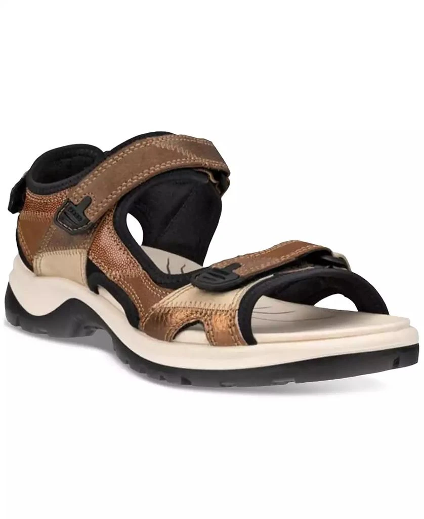 ECCO Women's Yucatan Patchwork Sandals - Shoes - Free Shipping ...