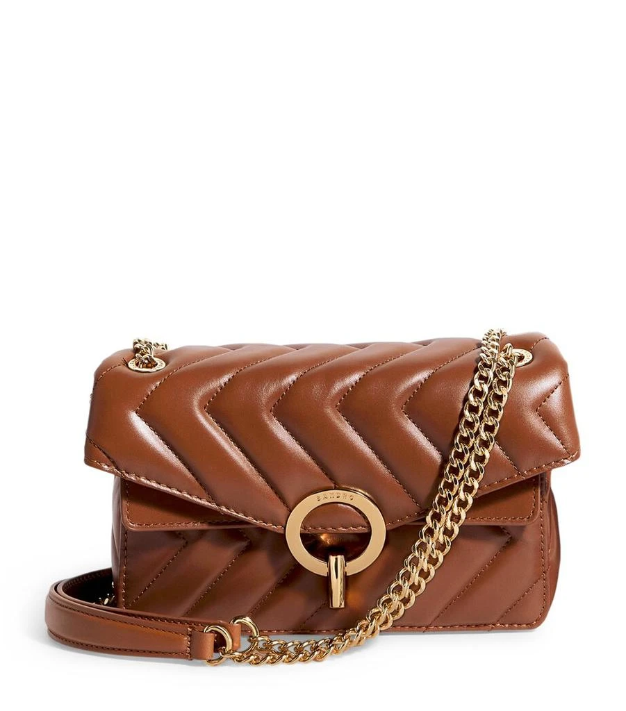 Sandro Paris Quilted Leather Yza Shoulder Bag - Shoulder Bags - BeyondStyle