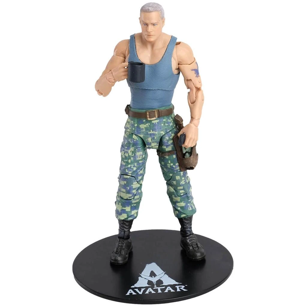 McFarlane Toys McFarlane Disney Avatar World of Pandora Colonel Miles ...