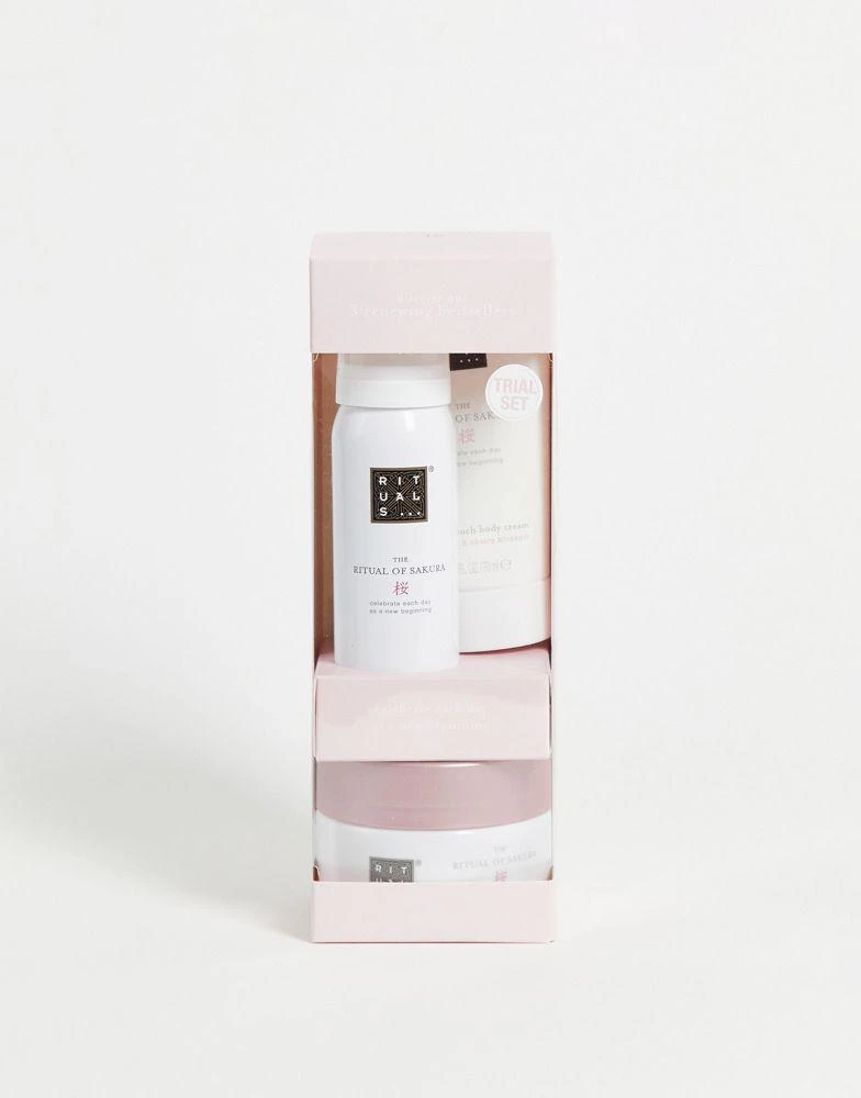 Rituals The Ritual of Sakura Cherry Blossom & Rice Milk Trial Set ...