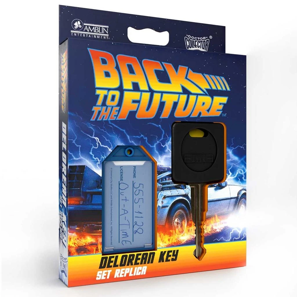 Doctor Collector Doctor Collector Back To The Future Delorean Key ...