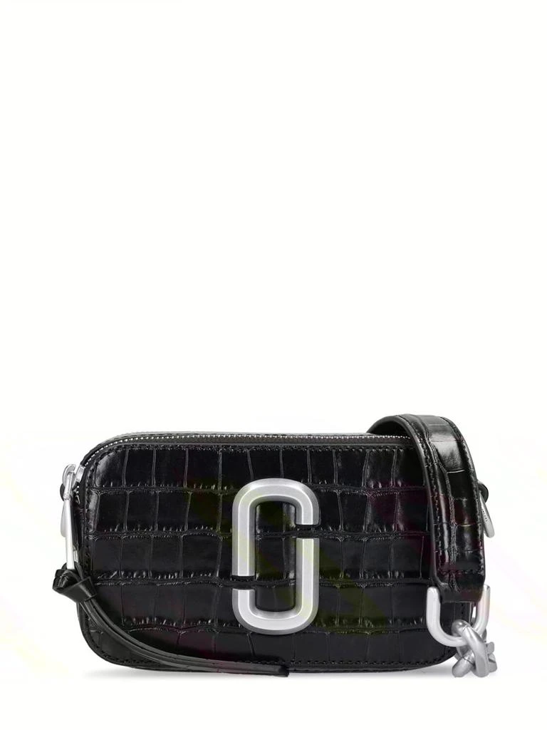 Marc Jacobs The Snapshot Croc Embossed Bag - Shoulder Bags - BeyondStyle